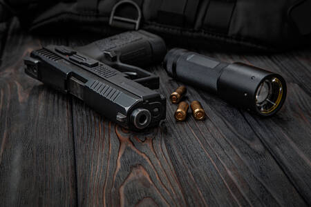 Weapon set Jigsaw Puzzle (Stuff, Weapons) | Puzzle Garage