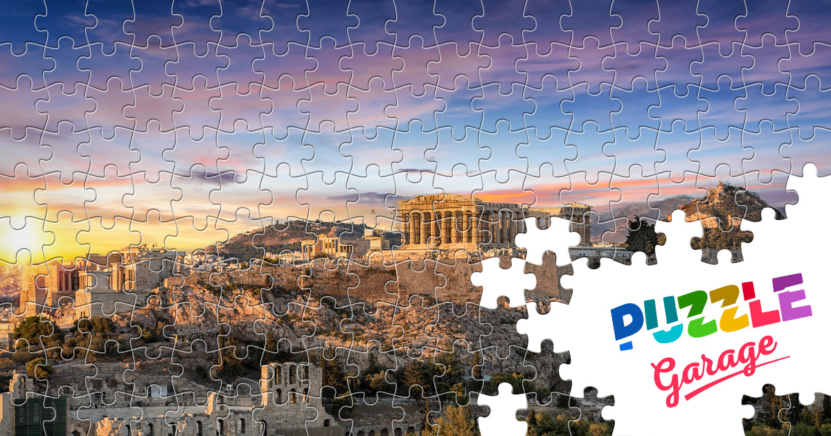 Parthenon Temple Jigsaw Puzzle (Countries, Greece) | Puzzle Garage