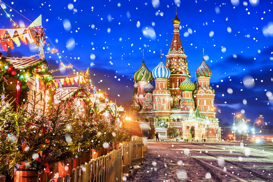 New Year on Red Square in Moscow Jigsaw Puzzle (Countries, Russia ...