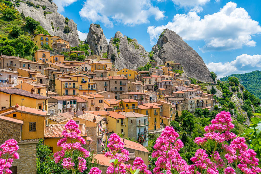 Abeto town in the mountains Jigsaw Puzzle (Countries, Italy) | Puzzle ...