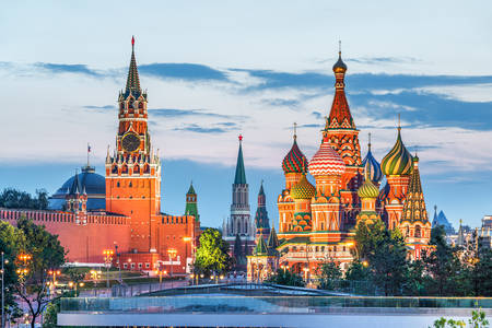 New Year on Red Square in Moscow Jigsaw Puzzle (Countries, Russia ...